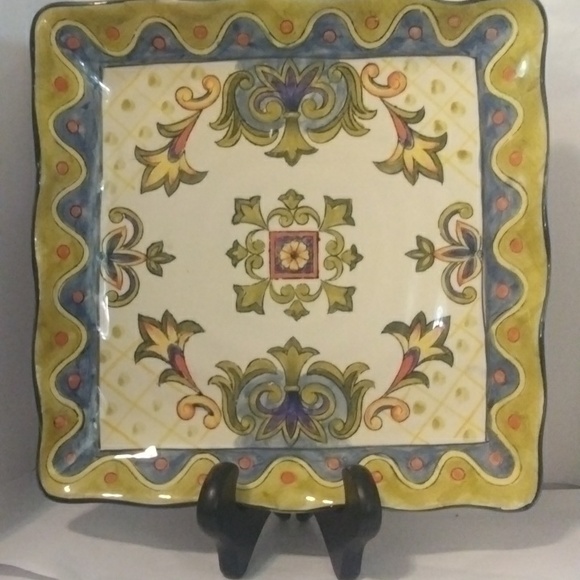 Talavera | Art | Green Talavera Center Piece Plate With Beautiful ...